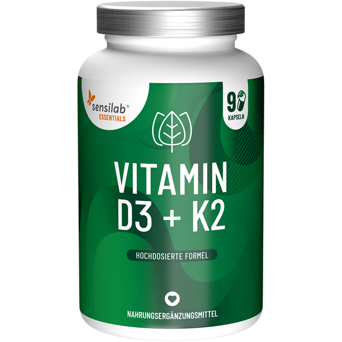 Sensilab Vitamin D3 5000 I E K2 200 µg